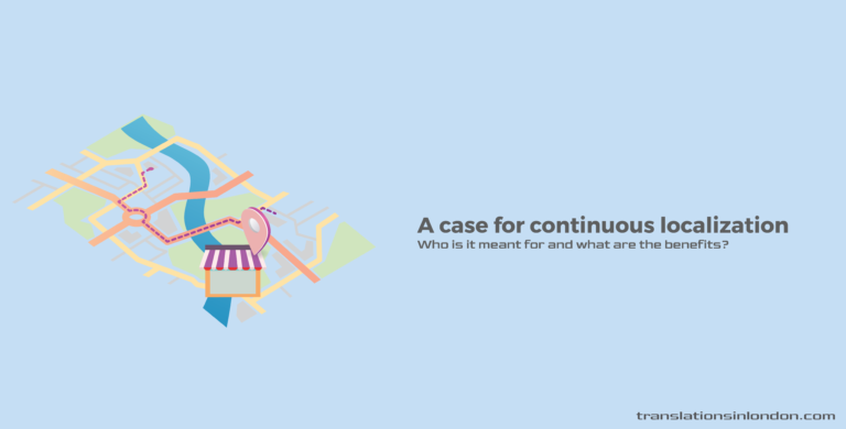 A case for continuous localization